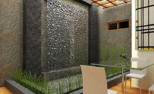 ️ 5 Desain Air Terjun Dinding dalam Rumah Sederhana yang Bikin Adem ...